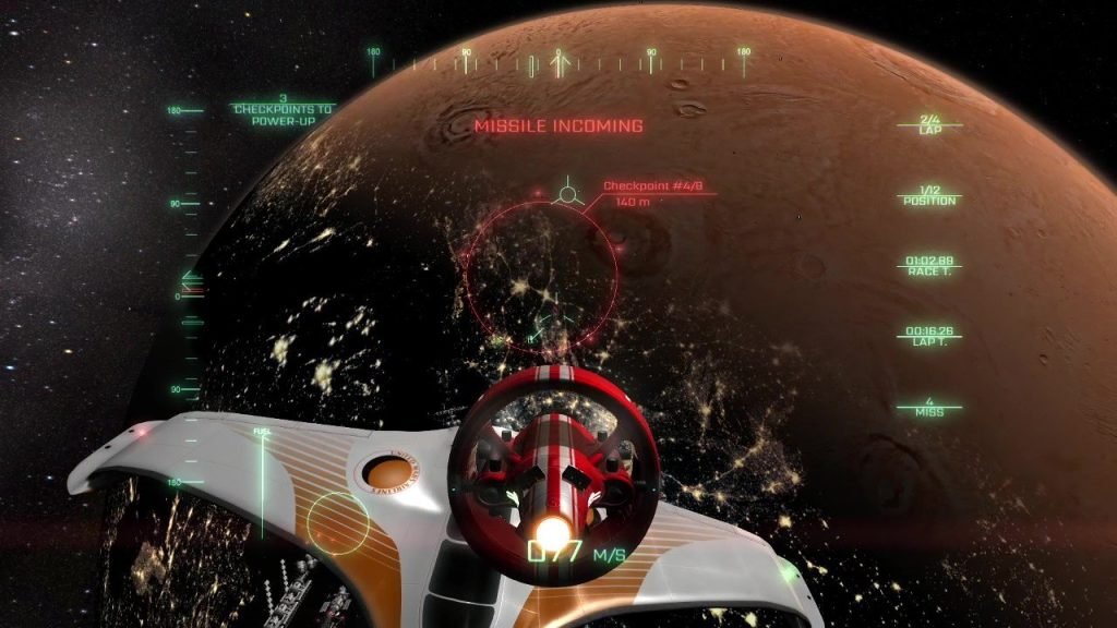 Orbital Racer Has a Futuristic Pilot Immersiveness That Can’t Be Beat ...