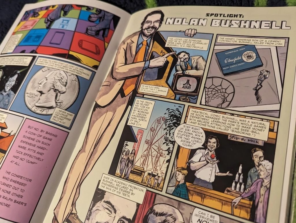 The Comic Book Story of Video Games Review - Mr. Dave Pizza